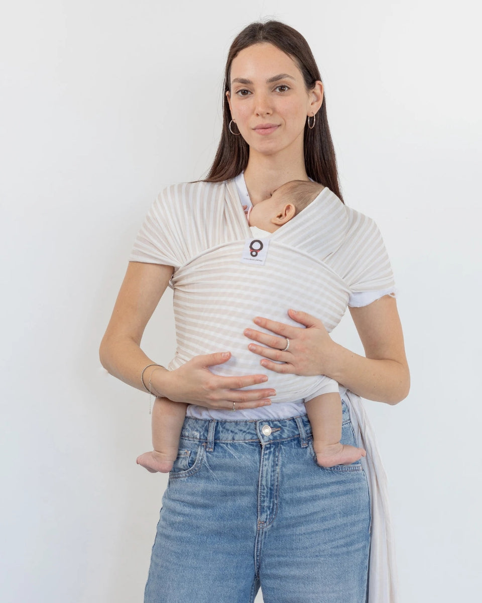 מנשא בד דק ונושם מבד מודל | אורבן בייבי – Urban Baby Wrap